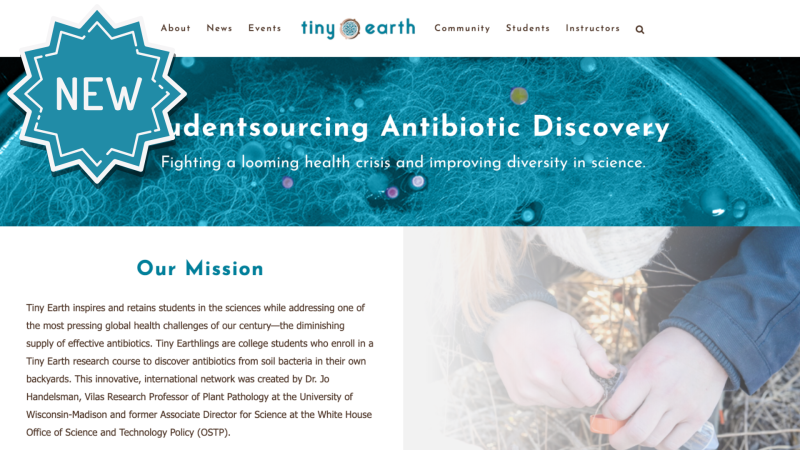 Tiny Earth – studentsourcing antibiotic discovery